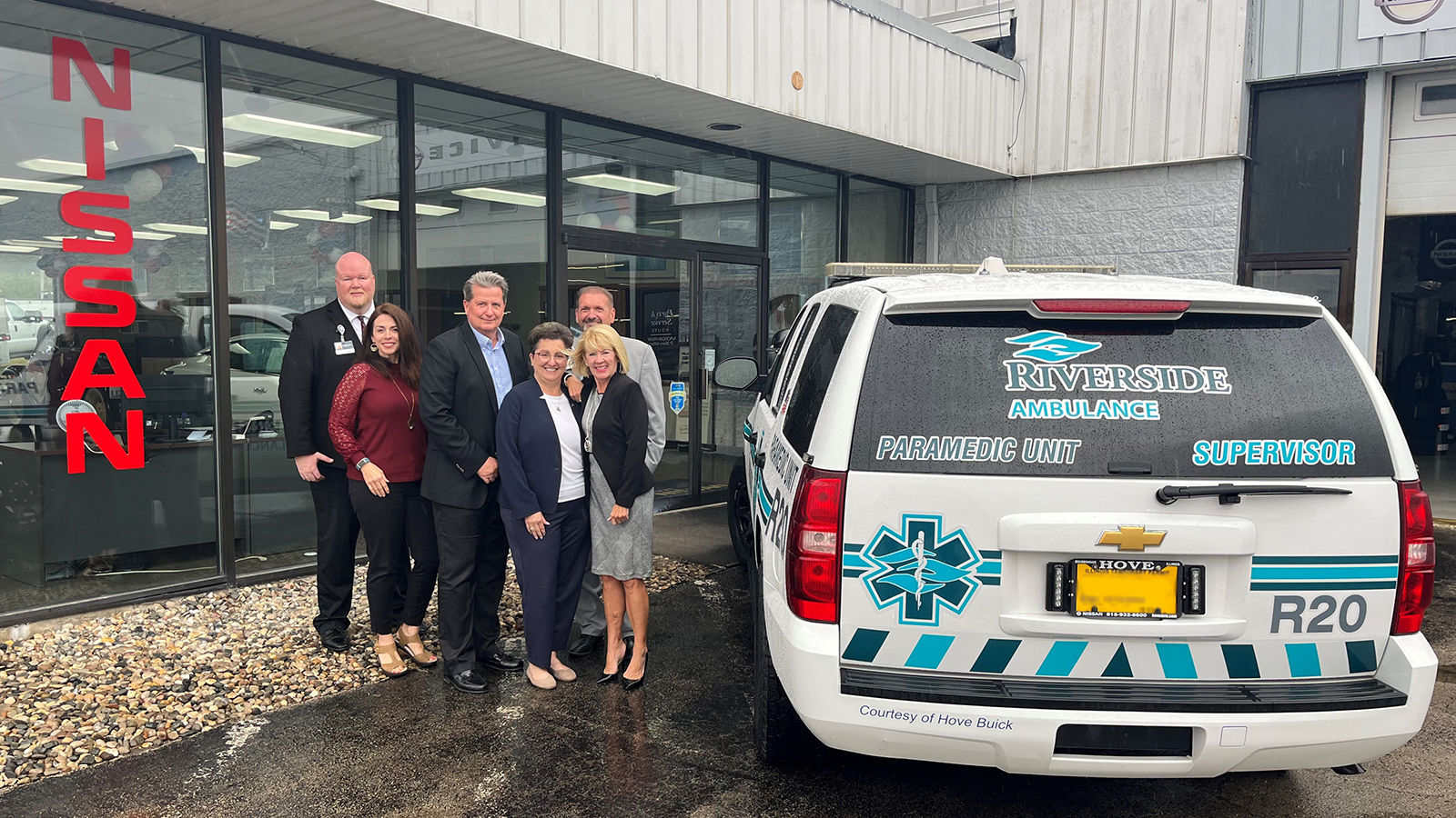 Riverside Receives Ambulance ﻿Vehicle Donation