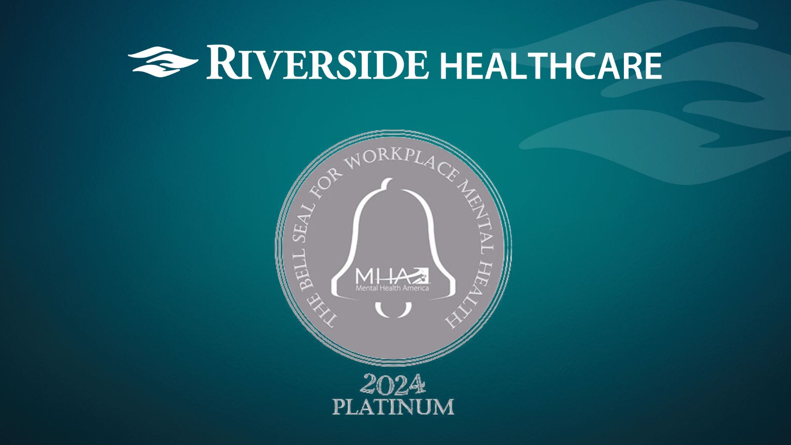 Riverside Earns Top Honor for Workplace Mental Health